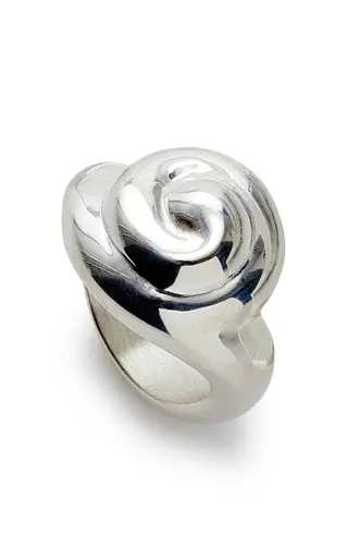 LOUIS ABEL Uzu Recycled Sterling Ring