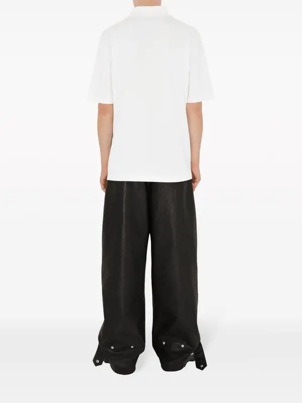 Burberry Equestrian Knight-embroidered Cotton Polo Shirt