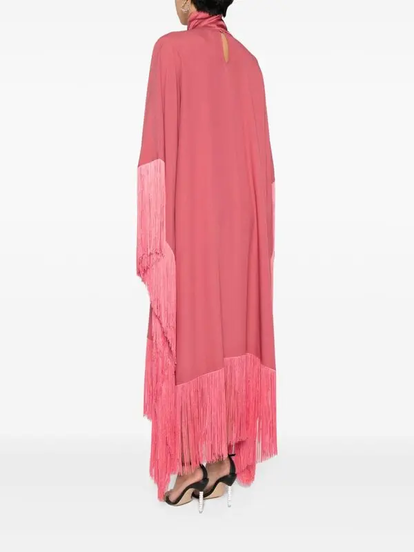 TALLER MARMO Kaftan Dress With Fringe Detail