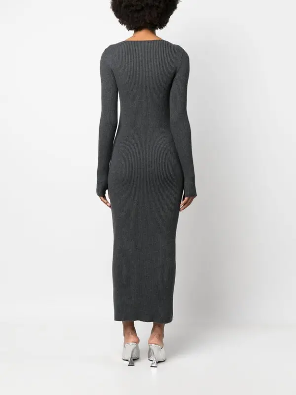 PATOU Long-sleeve Knitted Dress