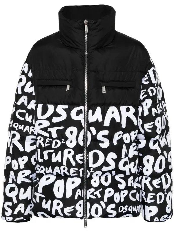 Dsquared2 D2 Pop 80's Two-tone Padded Jacket