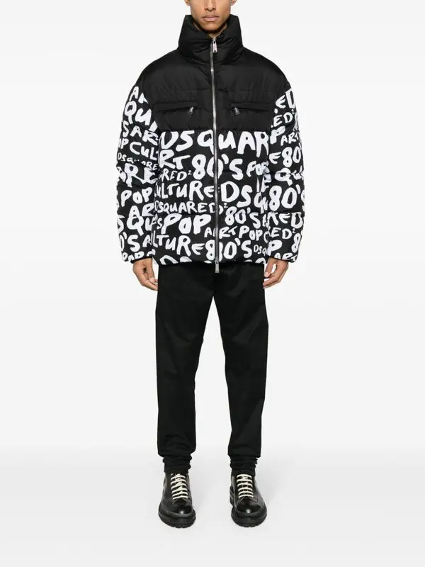 Dsquared2 D2 Pop 80's Two-tone Padded Jacket