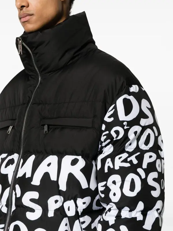 Dsquared2 D2 Pop 80's Two-tone Padded Jacket