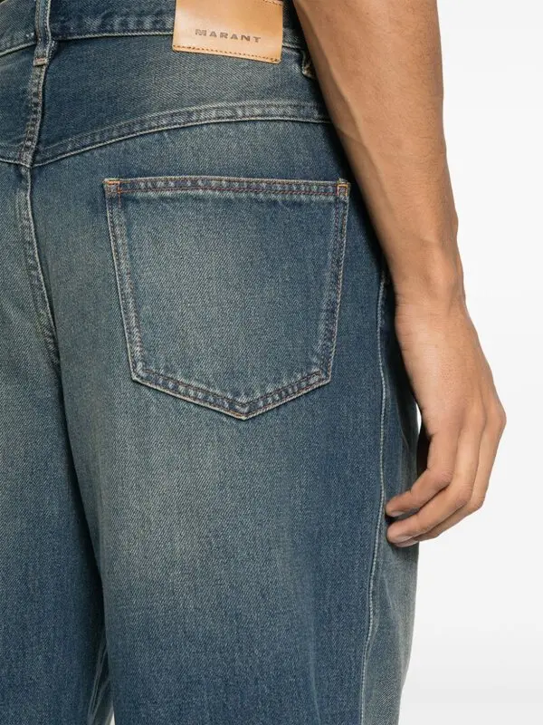 MARANT Jorje Straight-leg Jeans - Blue