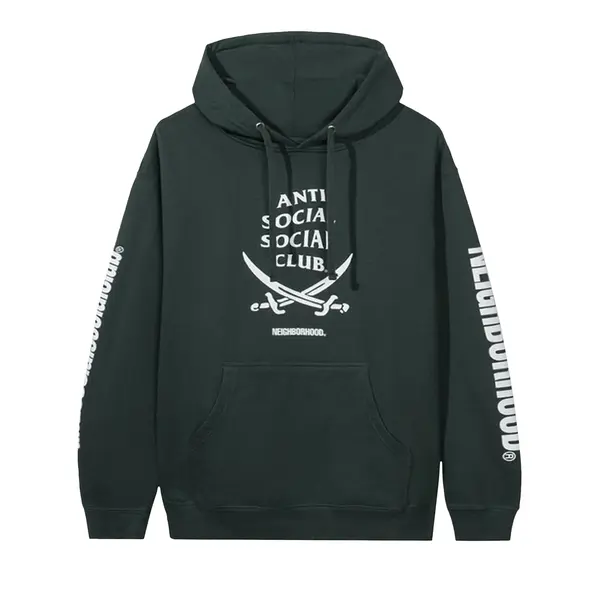 ANTI SOCIAL SOCIAL CLUB X Neighborhood 6ix Hoodie - Green