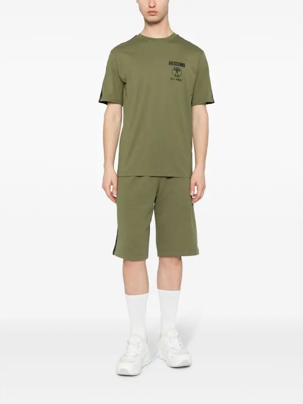 Moschino Double Question Mark Cotton T-shirt