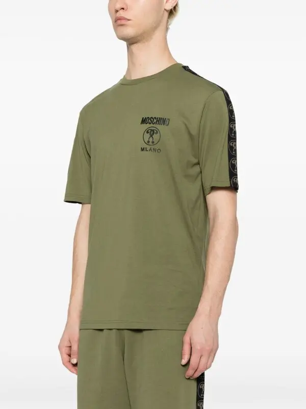 Moschino Double Question Mark Cotton T-shirt