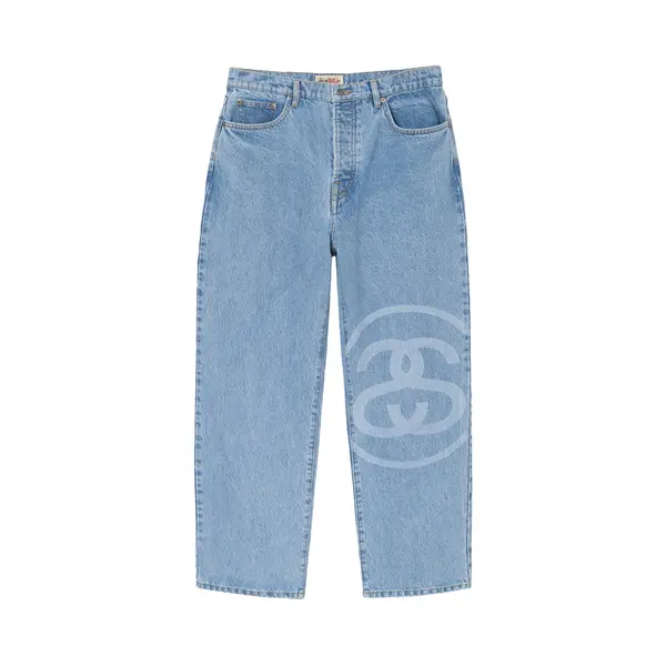 StüSsy Ss-Link Big Ol' Jeans - Blue | Editorialist