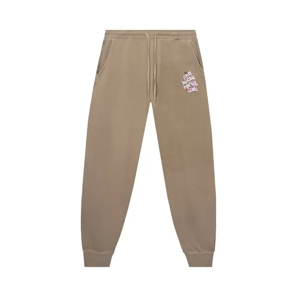 ANTI SOCIAL SOCIAL CLUB 3.0 Washed Sweat Pants 'sand - Brown