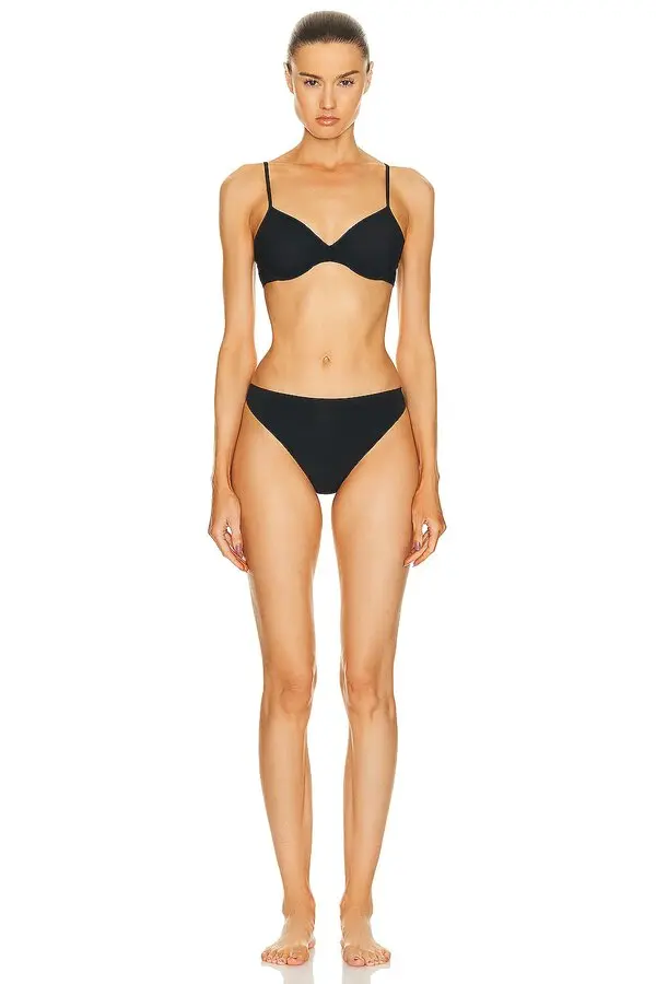 Wolford Individual Thong 2 Pack - Black
