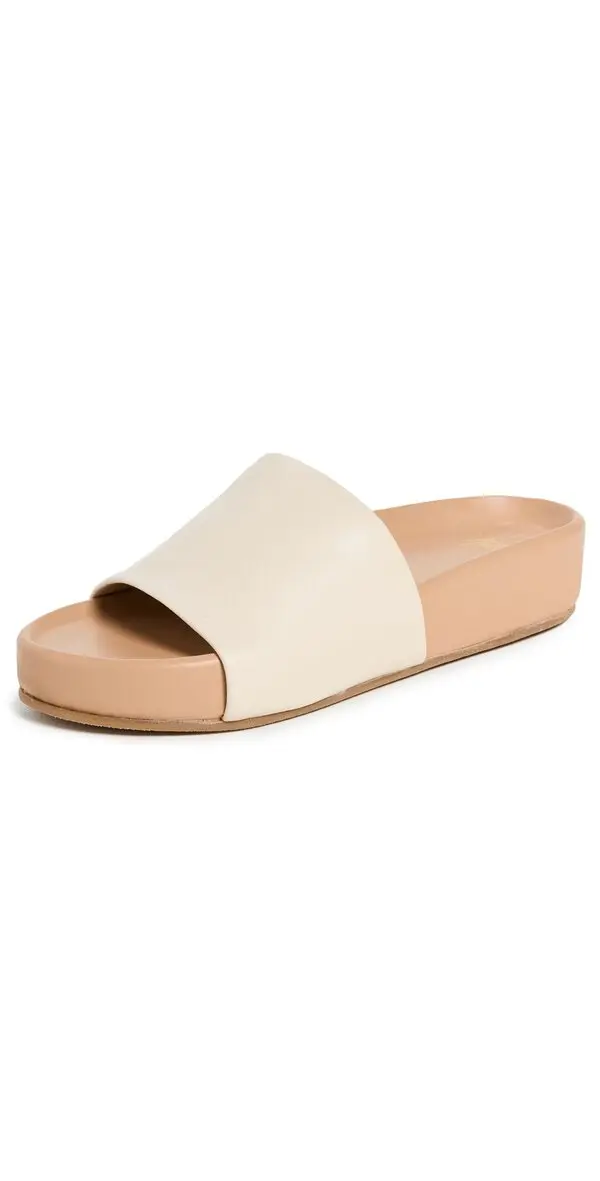 Beek Pelican Sandals - Eggshell/beach