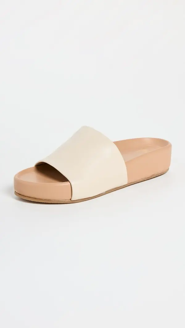 Beek Pelican Sandals - Eggshell/beach