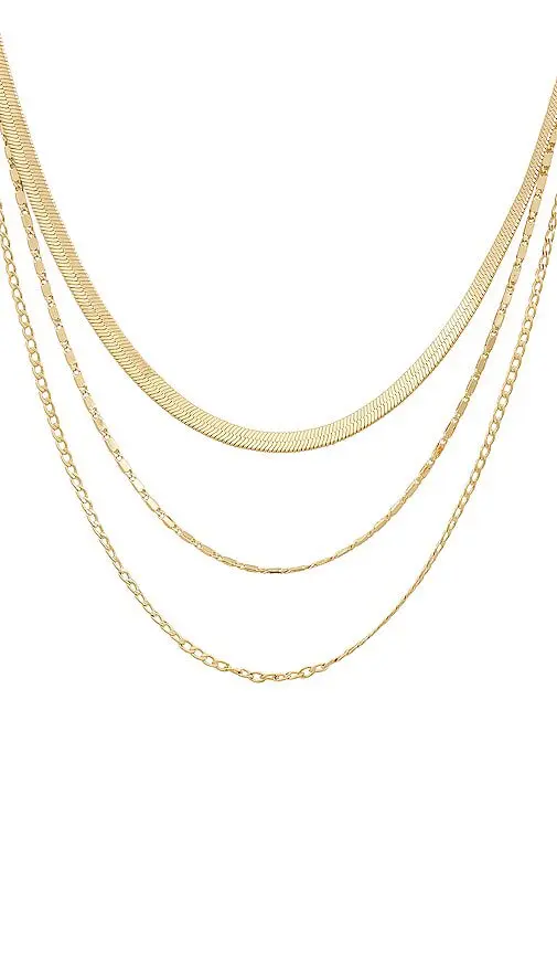 Shashi Mikaela Layered Necklace