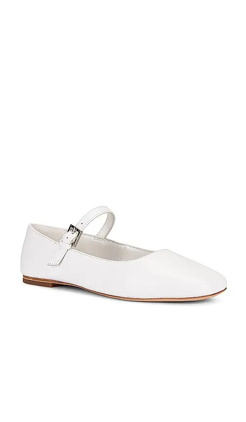 Raye Lin Flats - White