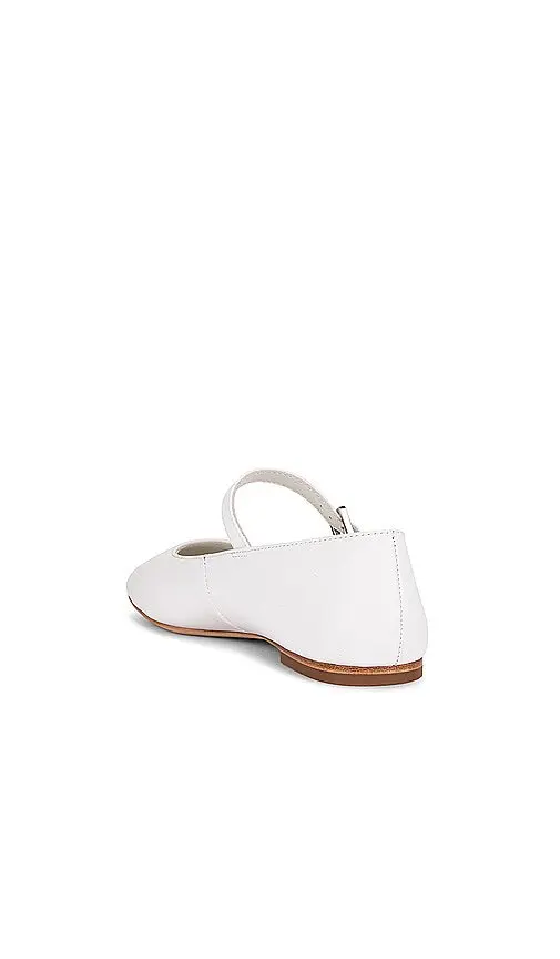 Raye Lin Flats - White