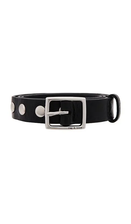 Rag & Bone baby boyfriend studded belt rag & bone Studded Baby Boyfriend Belt | Bloomingdale main image 4