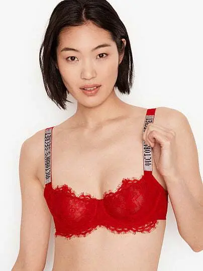 Victoria'S Secret Very Sexy Wicked Unlined Shine Strap Balconette Bra In  Red - 52% Off | Editorialist