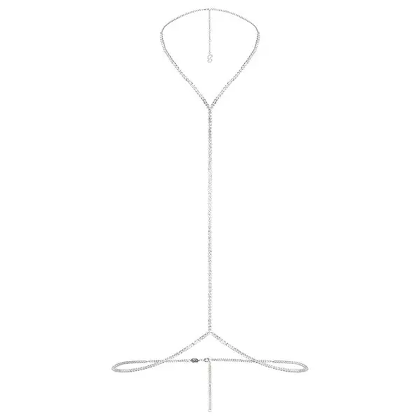 SKIMS Swarovski X Y Crystal Body Chain