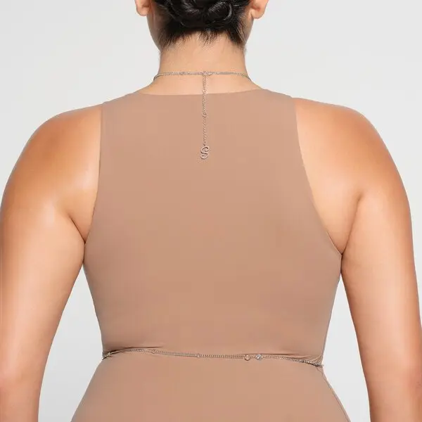 SKIMS Swarovski X Y Crystal Body Chain