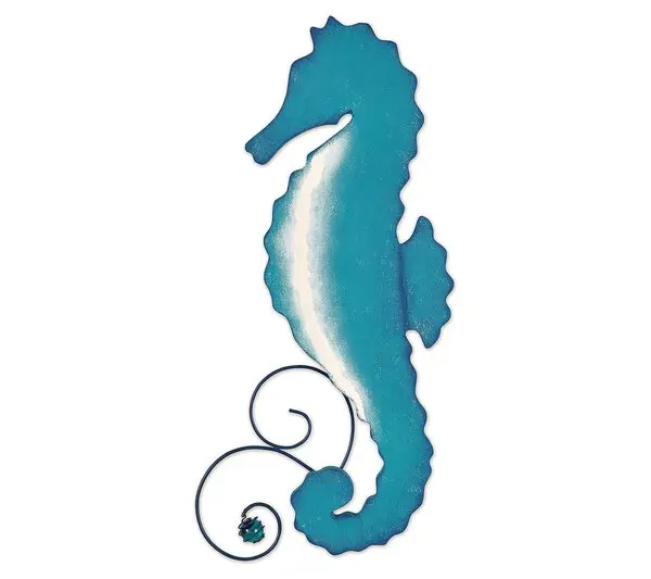 SUNSET VISTA DESIGNS Seahorse Wall Art - One-color