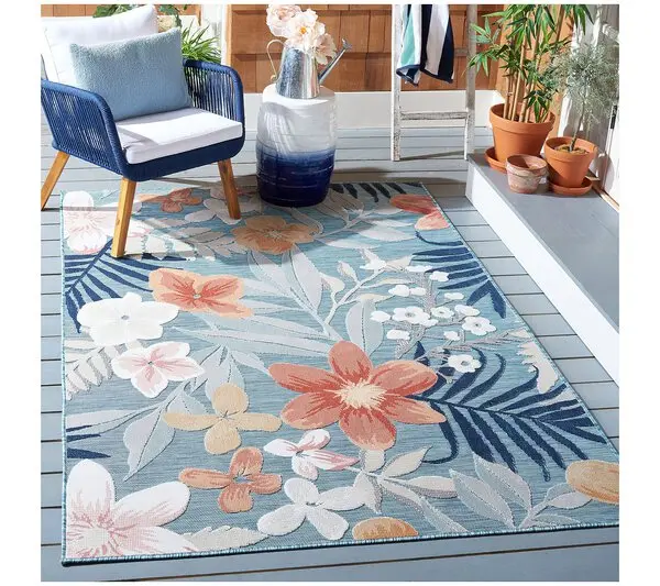 SAFAVIEH Cabana 454 Series 5'-1' X 7'-6' Rug - One-color