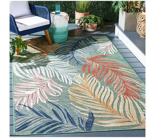 SAFAVIEH Cabana 445 Series 9' X 12' Rug - One-color