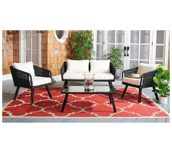 SAFAVIEH Kerson 4 Piece Rope Living Set - One-color