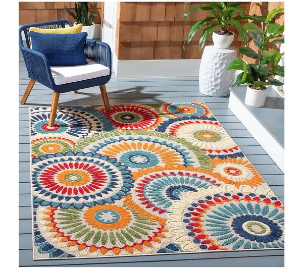 SAFAVIEH Cabana 382 Series 4'-5' X 6'-5'rug - One-color