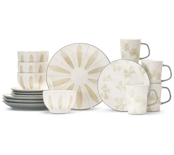 BAUM BROTHERS Baum Prince 16pc Dinnerware Set - One-color