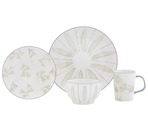 BAUM BROTHERS Baum Prince 16pc Dinnerware Set