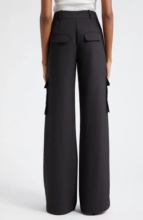 Veronica Beard Saul Cargo Trousers - Black
