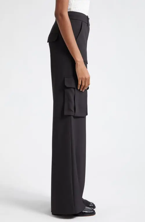 Veronica Beard Saul Cargo Trousers - Black