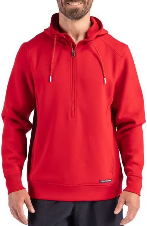 Cutter & Buck Roam Pullover Hoodie - Red