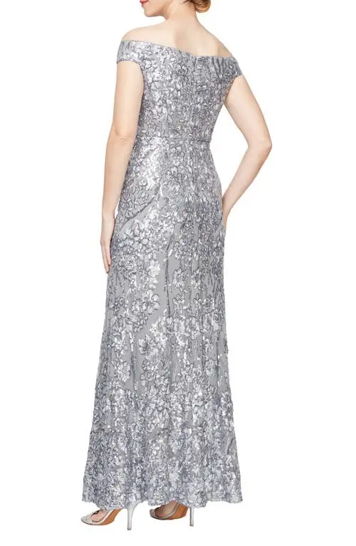 alex evening sequin dress Alex Evenings