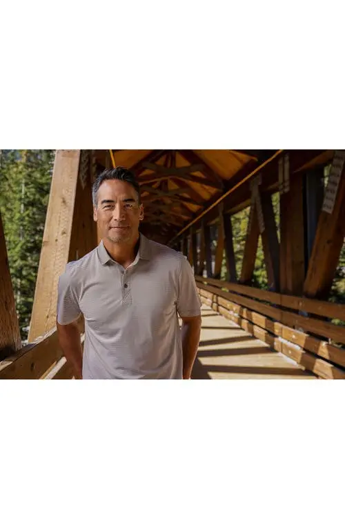 Cutter & Buck Virtue Micro Stripe Polo - Polished/white
