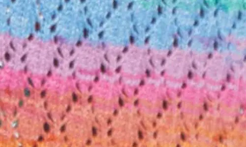 CAPITTANA Cielo Multicolor Crochet Halter Cover-up Dress