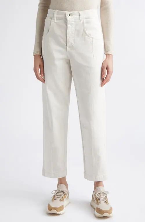 Eleventy Straight Leg Bull Pants - Sand