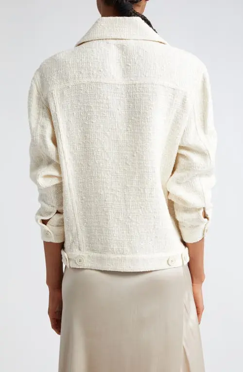 Eleventy Slub Weave Cotton-blend Trucker Jacket