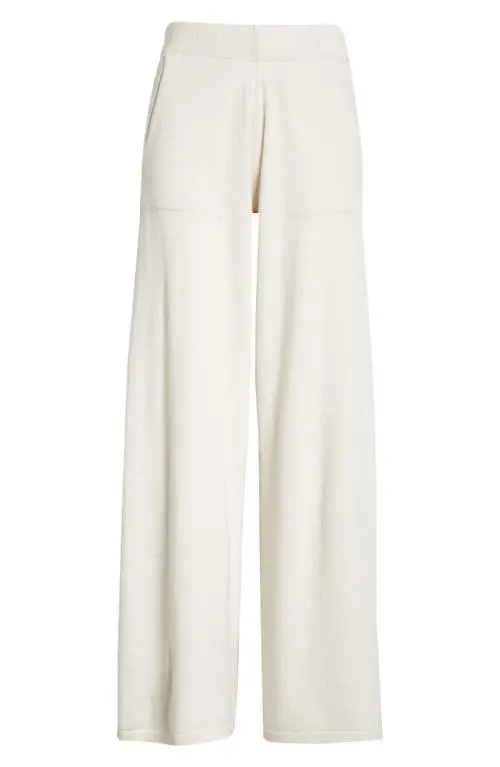 Eleventy Relaxed Fit Cashmere Wide Leg Pants