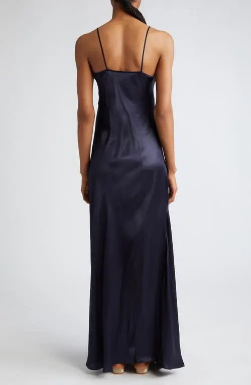 Eleventy Silk Charmeuse Slip Dress