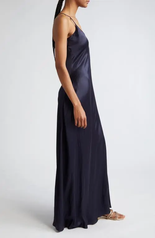 Eleventy Silk Charmeuse Slip Dress