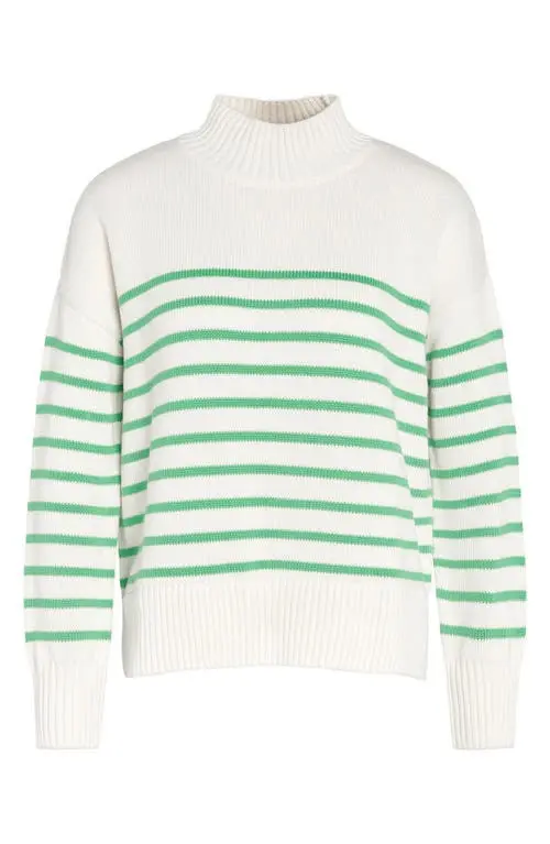 Barbour Oakfield Striped Cotton Sweater
