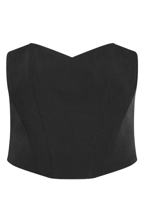 City Chic Alexis Strapless Corset Top