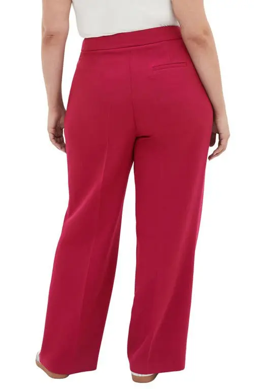 City Chic Alexis High Waist Wide Leg Pants