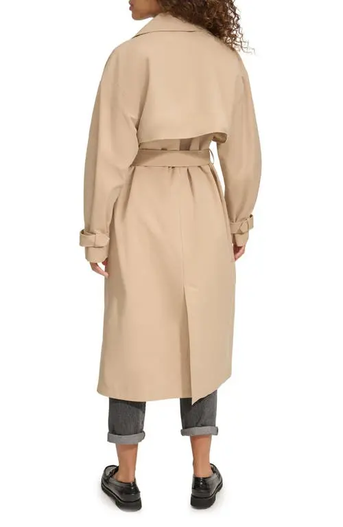 LEVI'S Belted Long Trench Coat