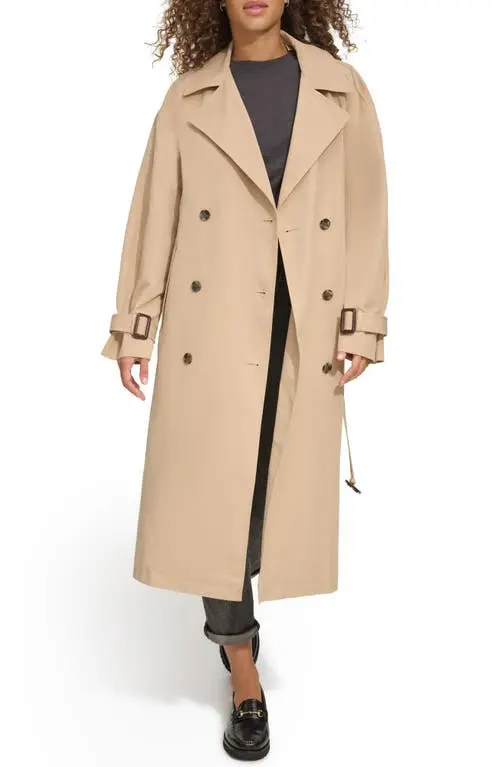 LEVI'S Belted Long Trench Coat