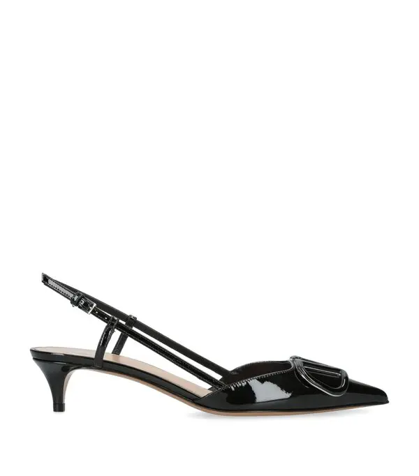Valentino Garavani Slingback Heels - Black