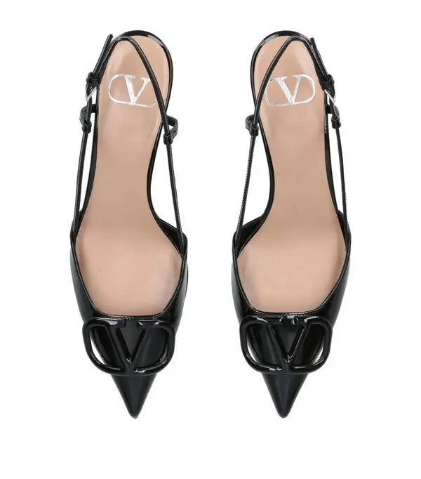 Valentino Garavani Slingback Heels - Black