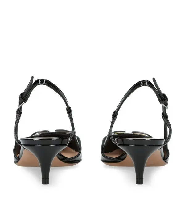 Valentino Garavani Slingback Heels - Black