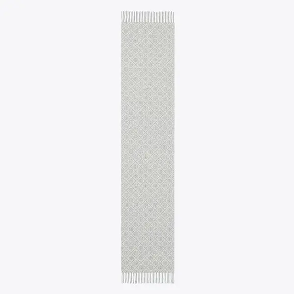 Tory Burch T Monogram Oblong Scarf - Gray
